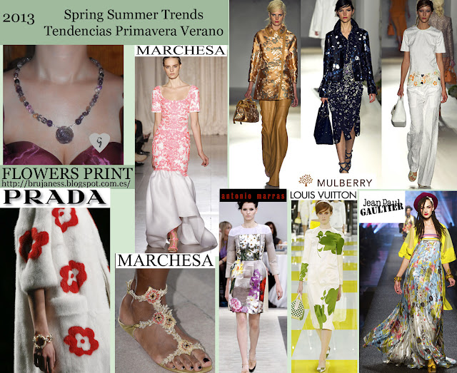 Brujaness Fashion: Floral prints: Spring-Summer trends/Tendencias ...