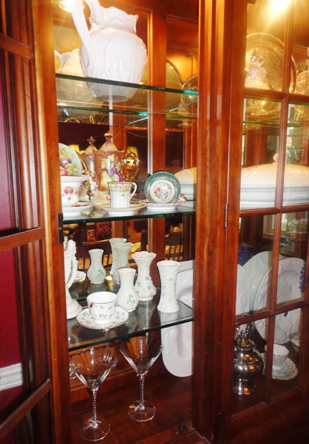 21 Rosemary Lane: Dining Room Breakfront