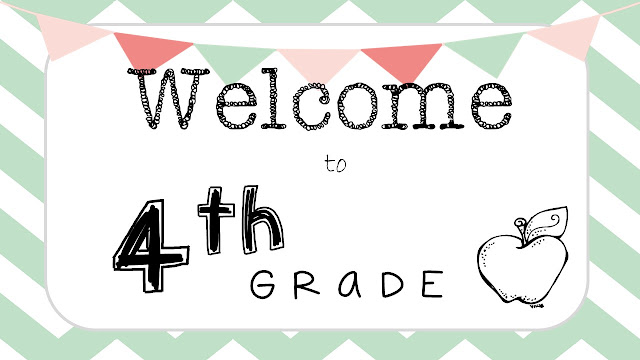 Welcome to 4th grade!: Newsletter week 3