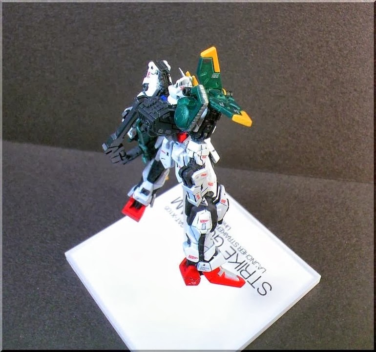 Small Scale Strike Gundam (Sword and Launcher) pack Custom Build