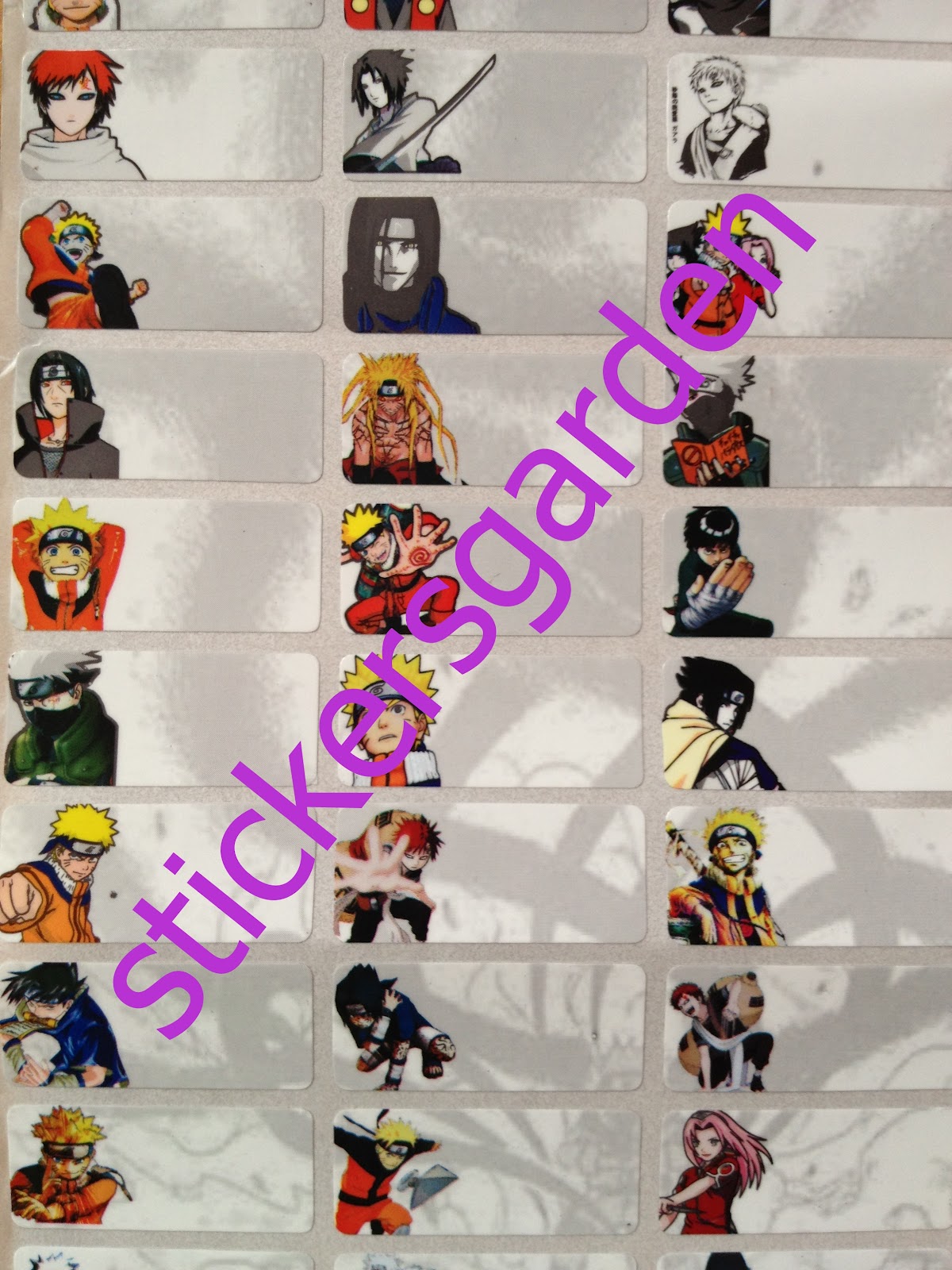 ~Stickers Garden~: New Arrivals for 30 x 13mm Name Stickers