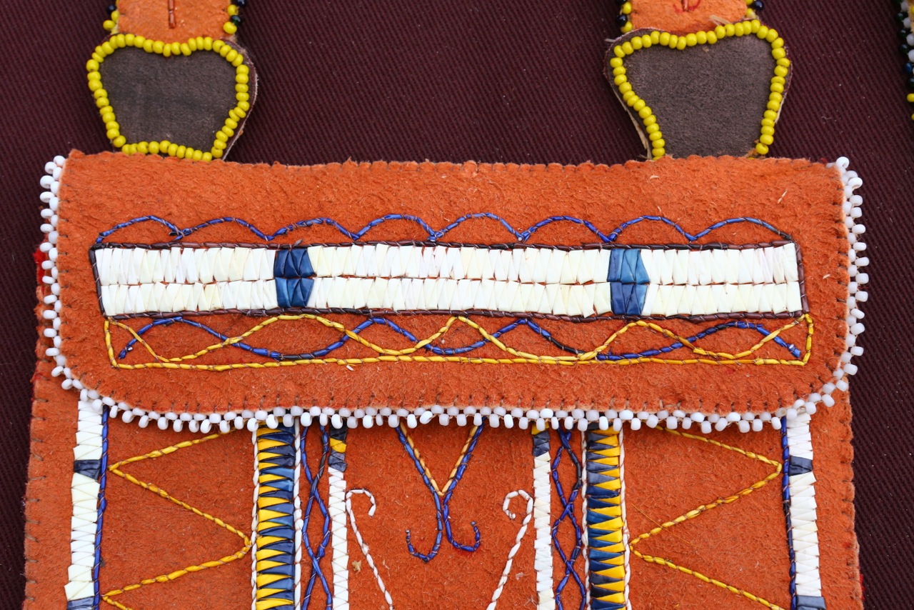 Contemporary Makers: Woodland Indian Porcupine Quill Bag by Peter Stahl