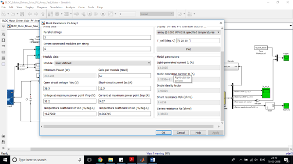 MATLAB Electrical IEEE +917207560923: BLDC Motor Driven Solar PV Array ...
