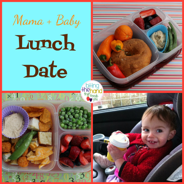 Biting The Hand That Feeds You: Mama + Baby Lunch Date!