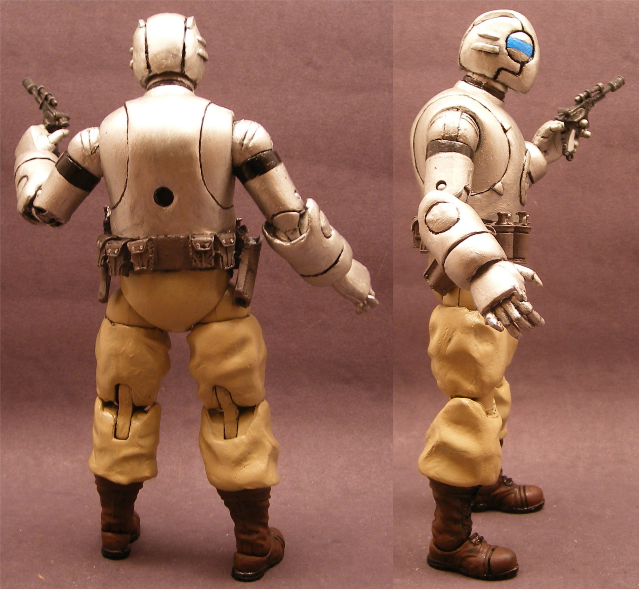 Comedian Viet's Custom Toys: Atomic Robo Action Figure