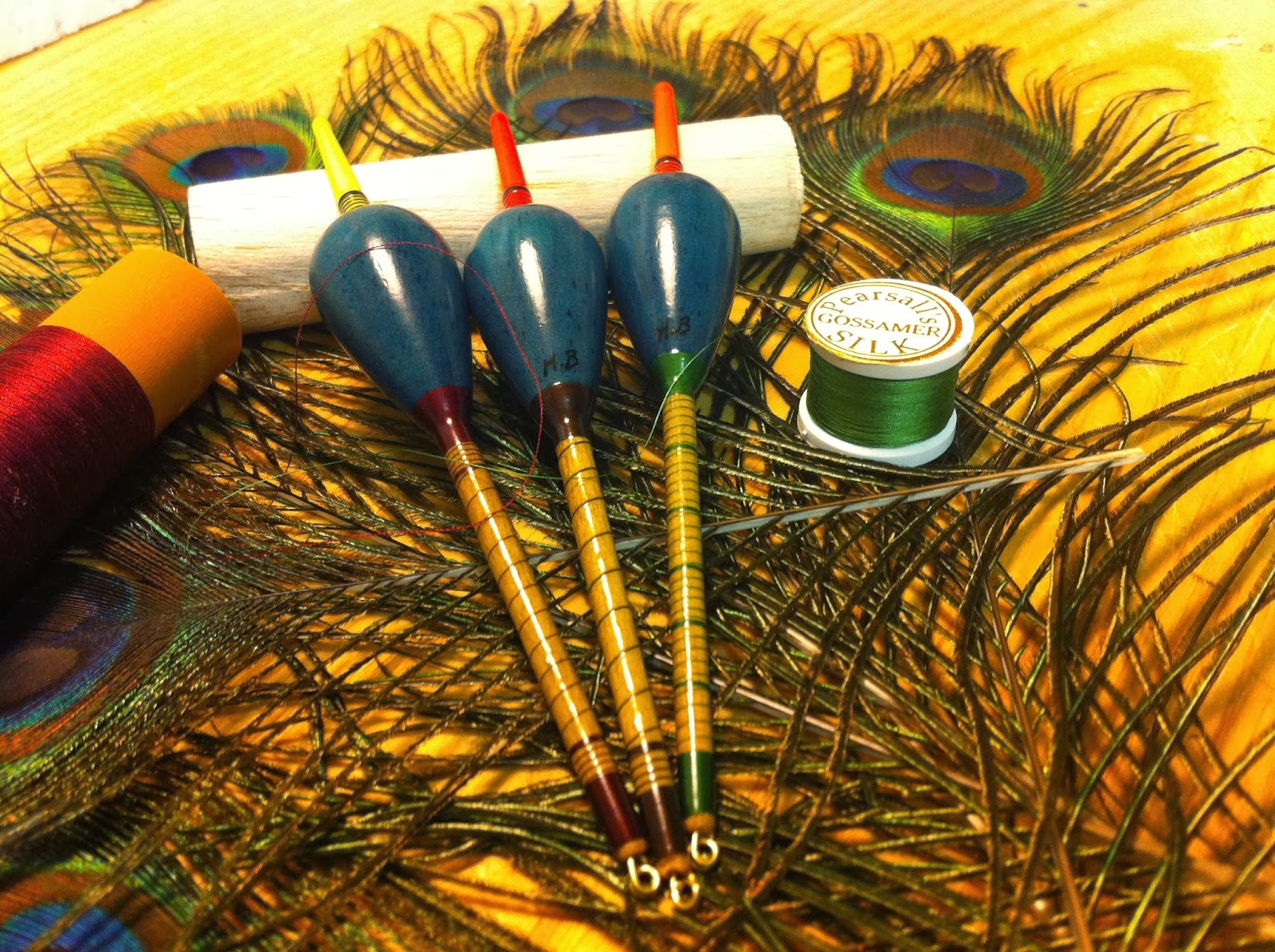 Handmade Fishing Floats by Mark Burningham.