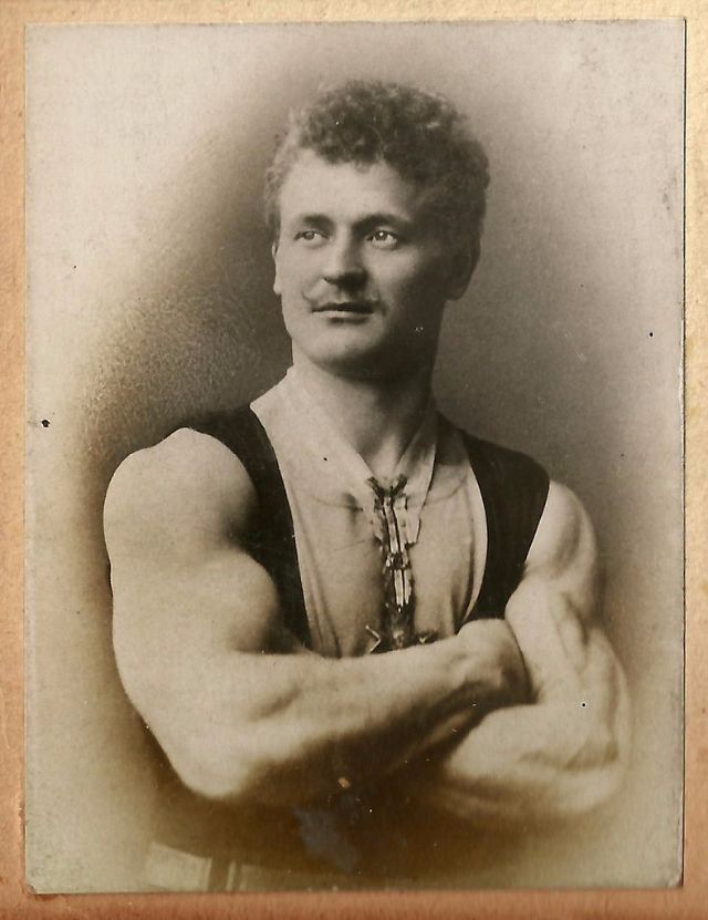 25 Hilarious Photographs of Old-Timey Strongmen ~ Vintage Everyday