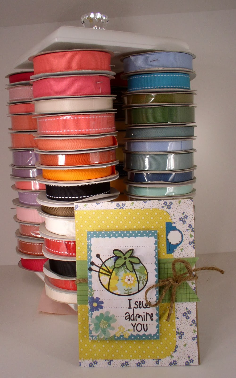 Handmade Creations by Stephanie: Ribbon Carousel Holiday Blog Hop