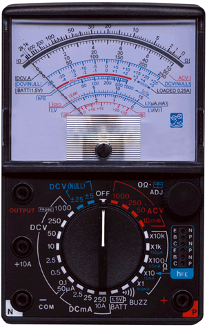 electrical topics: Construction and Working of Multimeter