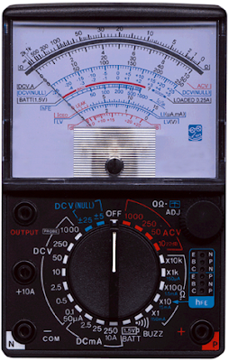 electrical topics: Construction and Working of Multimeter