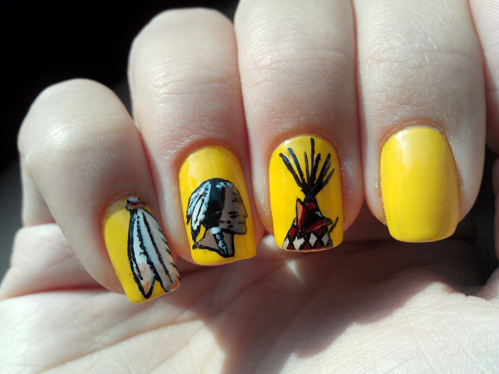 nailartinc: NATIVE AMERICAN NAILART