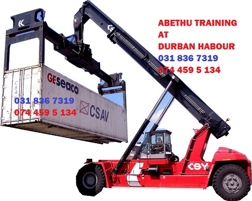 Abethu operators training School 0313094309 - 0742991348: Reach stacker ...