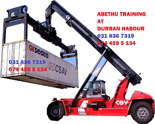 Abethu operators training School 0313094309 - 0742991348: Reach stacker ...