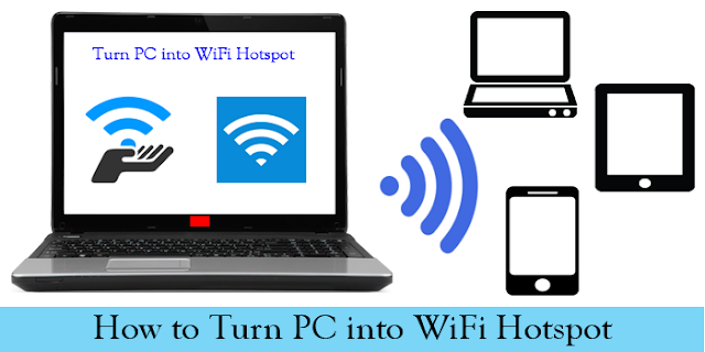 HOW TO USE YOUR LAPTOP/PC AS Wi-Fi HOTSPOT ? - TECHPHLIE