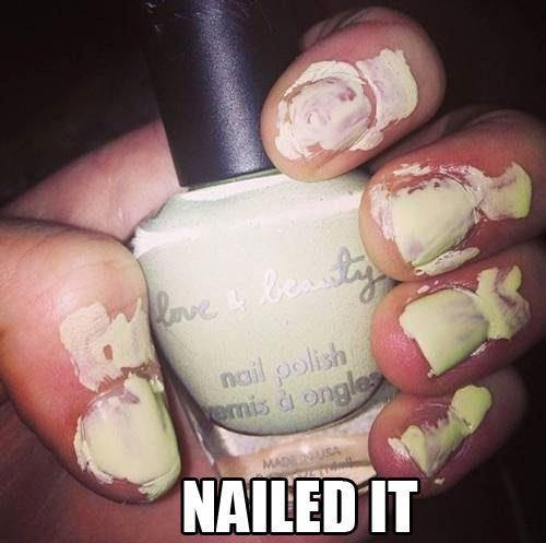 Nail fails - Manna's Manis