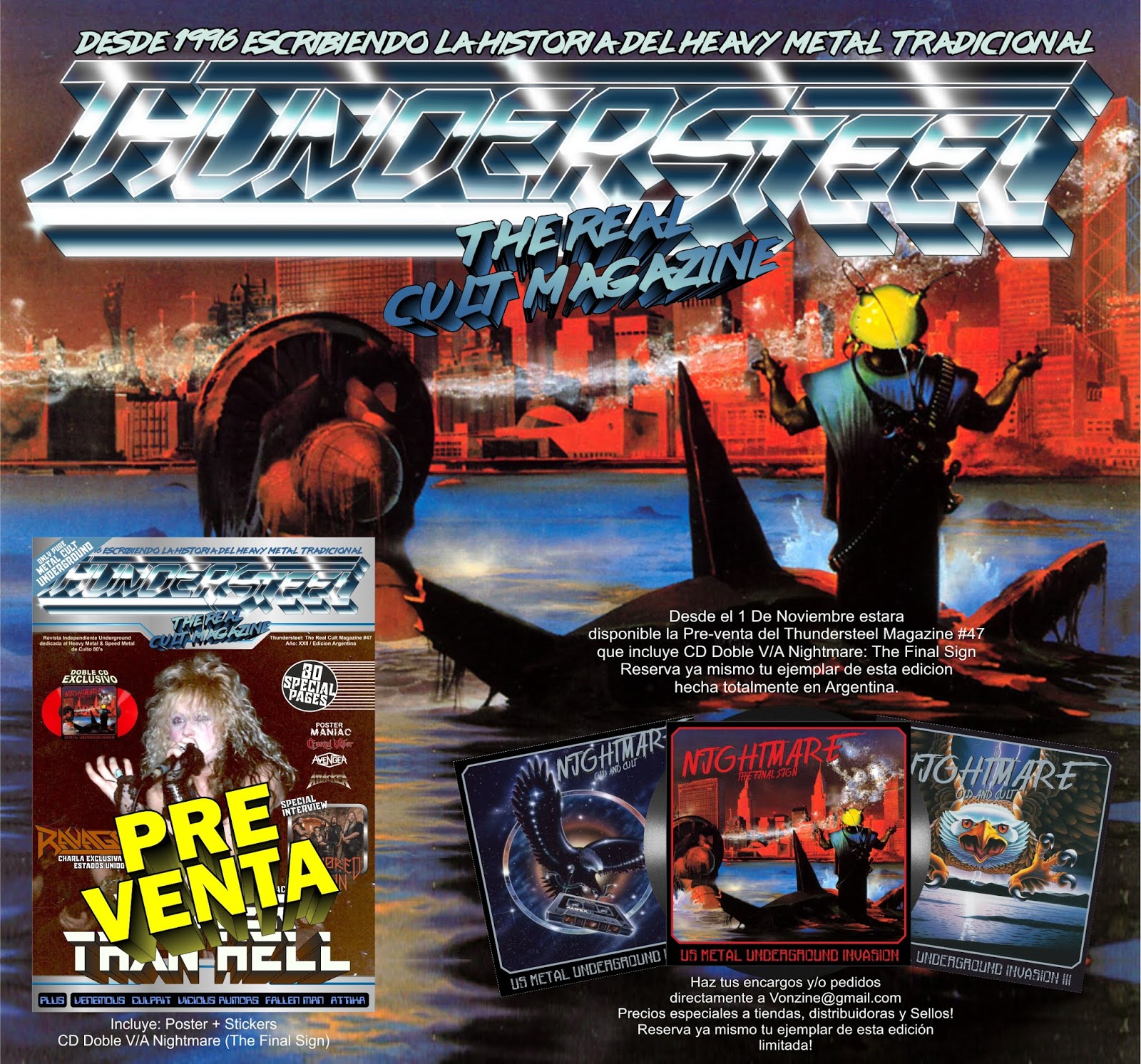 T H U N D E R S T E E L: The Real Cult Magazine: THUNDERSTEEL MAG ...