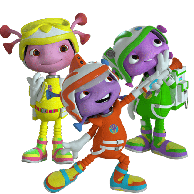 Cartoon Characters: Floogals (PNG)