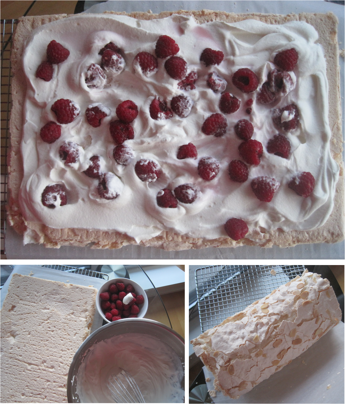 Smart Cookie: Raspberry Meringue Heaven... I mean Roulade