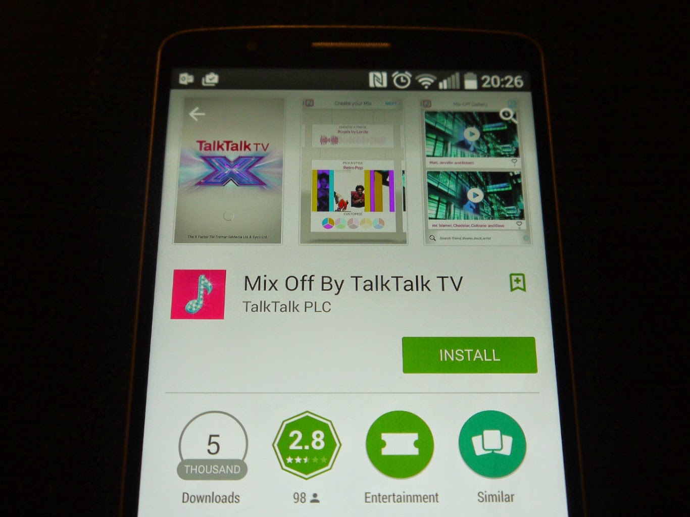 Inside the Wendy House: Star in your own TalkTalk Mix Off Music Video