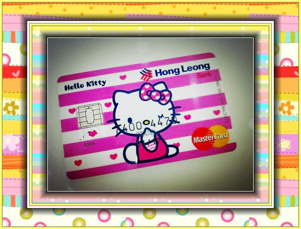 Little Fun: Hello Kitty limited edition ATM/Debit Card