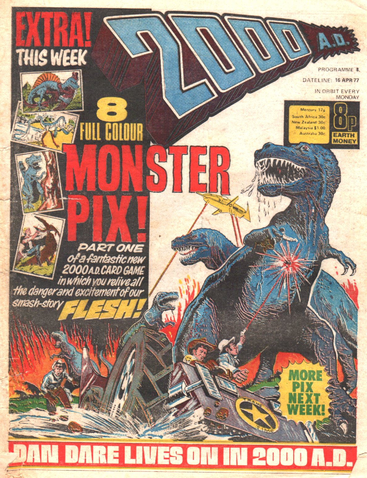 Aquellos inolvidables tebeos...: Flesh ( Dan Dare DS Comics) Completo ...