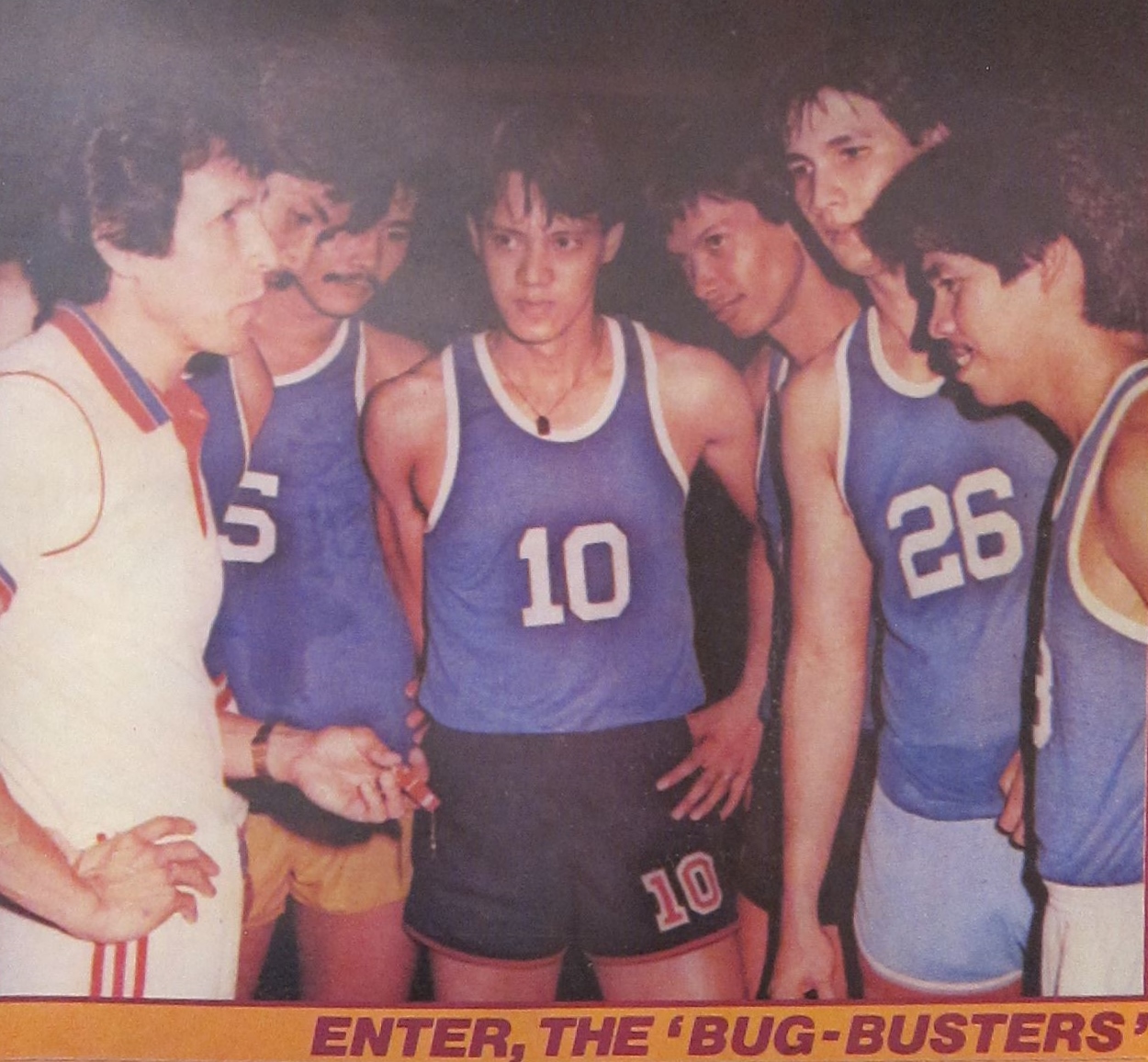 RP Basketball Photos & Articles: The new PBA team Shell Bugbusters in 1985