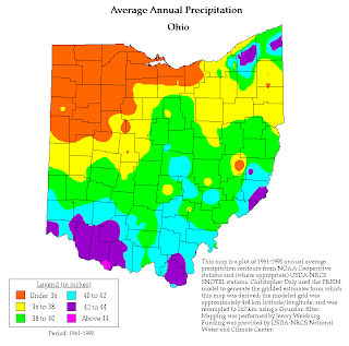 Critical Zone: Springfield Ohio: Climate Forcings in Ohio