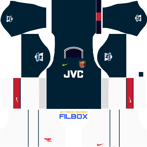 KITS DLS ARSENAL 1998-1999 - RAJA FILBOX