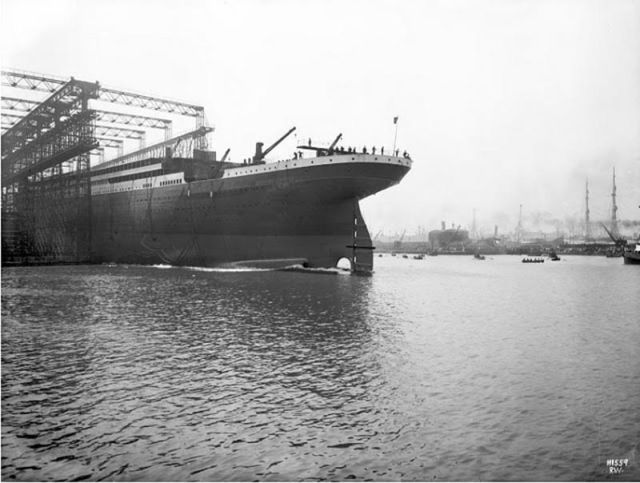 Rare Titanic Construction Photos ~ Vintage Everyday