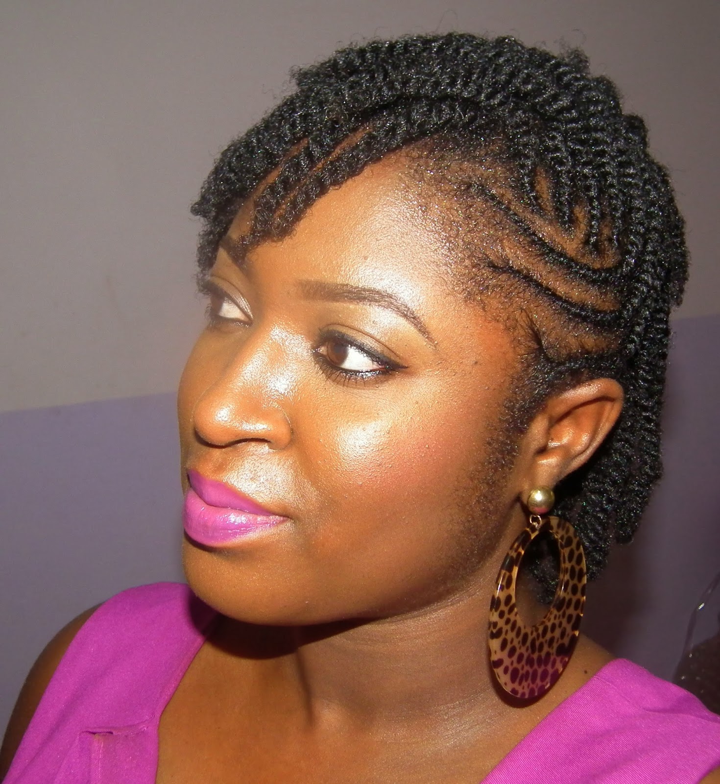 HOTD: Side Flat Twists and Twists Combo - Annette Akye