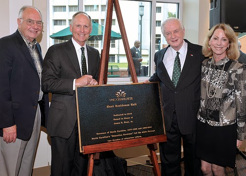 UNC Charlotte News: Former Gov. Jim Hunt Speaks on Educational Leadership