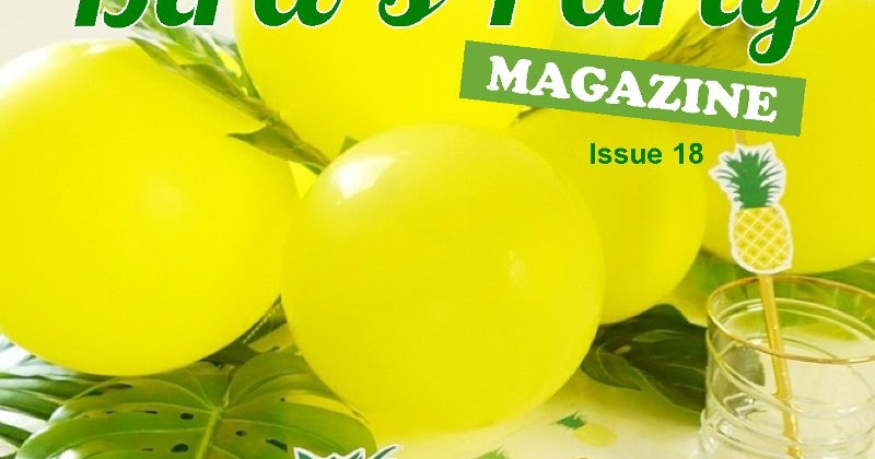 Bird's Party Magazine | Summer Edition 2017 😍 - Party Ideas | Party ...