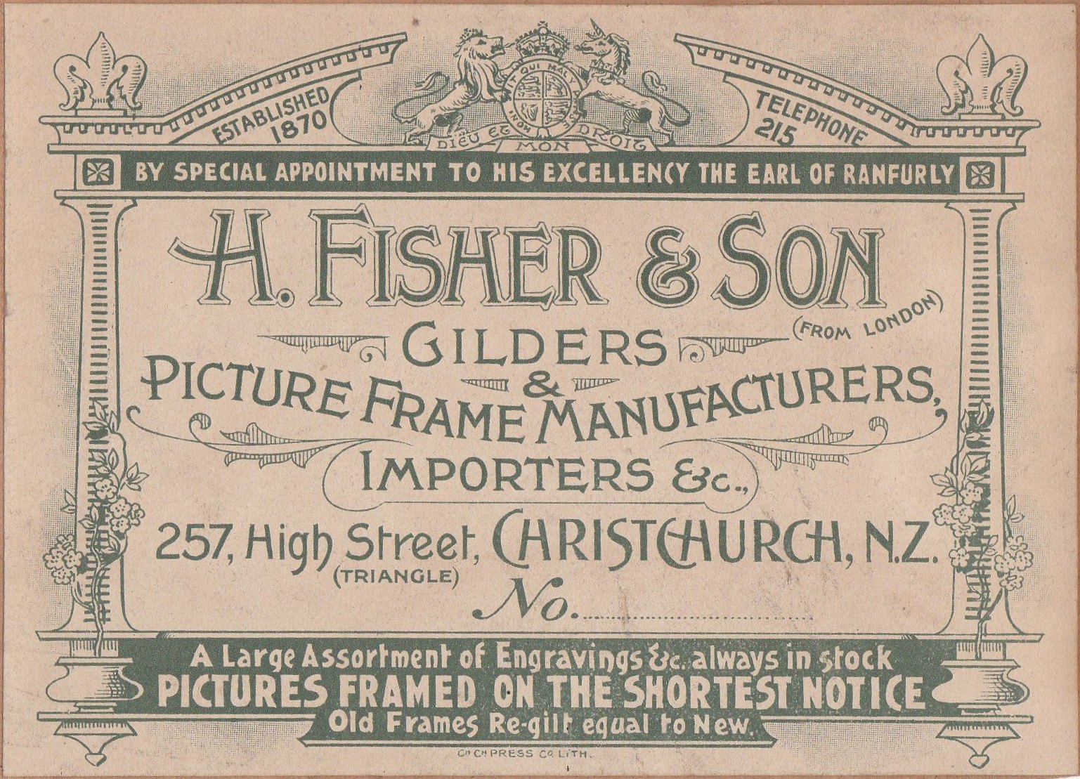 Old Canterbury: H. Fisher & Son