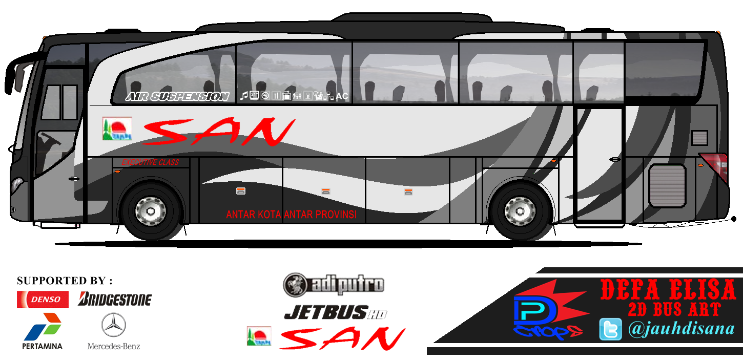 JETBUS HD LIVERY BY ME