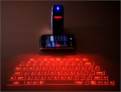 Laser keyboard ~ Apple
