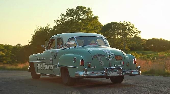 Just A Car Guy: 1951 Chrysler New Yorker rally car, and a family story