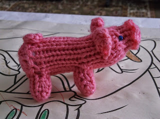 The Loom Muse : Loom Knit Animal Scarf from Existing Patterns