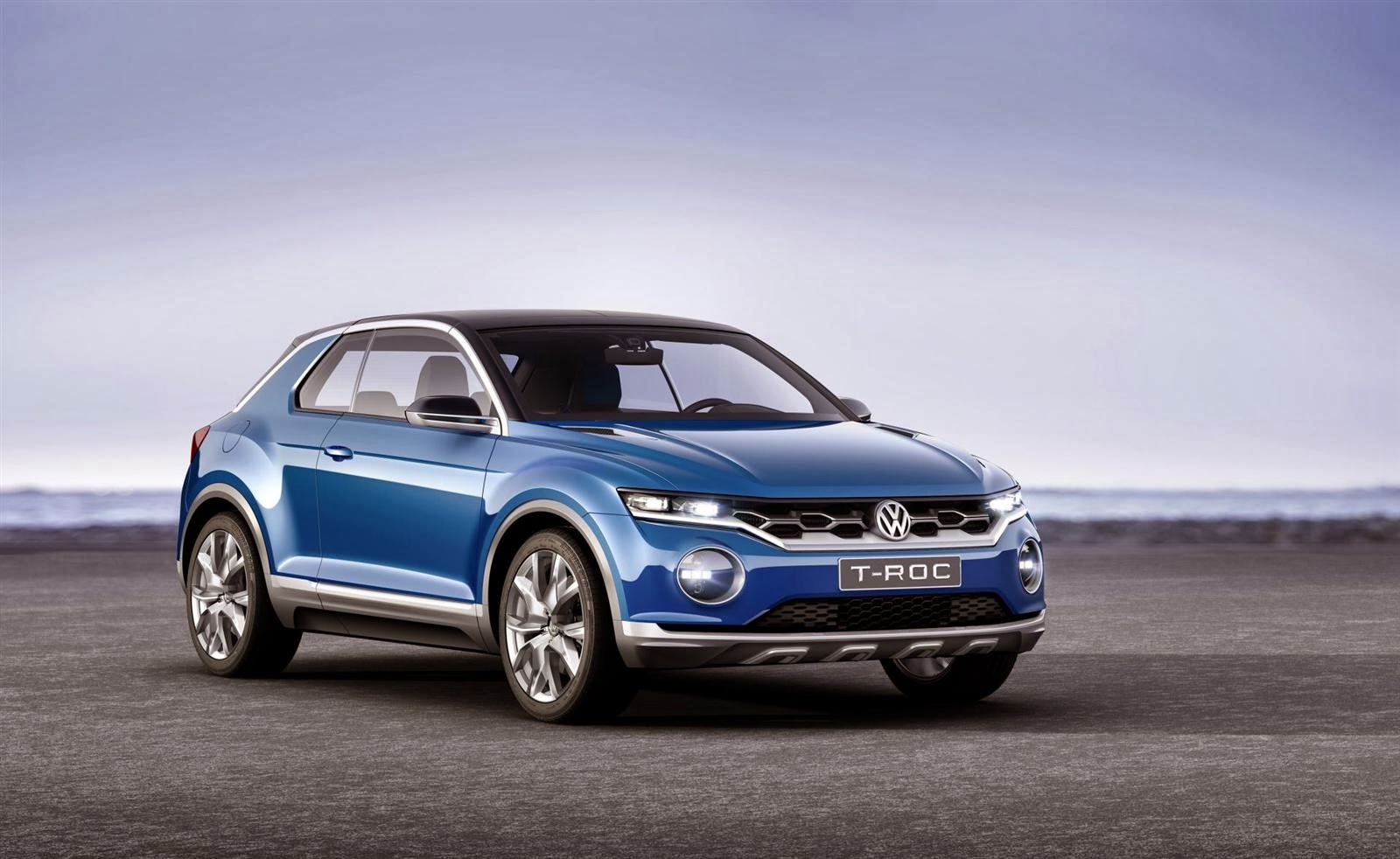 КЛАССНЫЕ ФОТО АВТО! (и не только): Volkswagen T-ROC Concept. Концепция ...