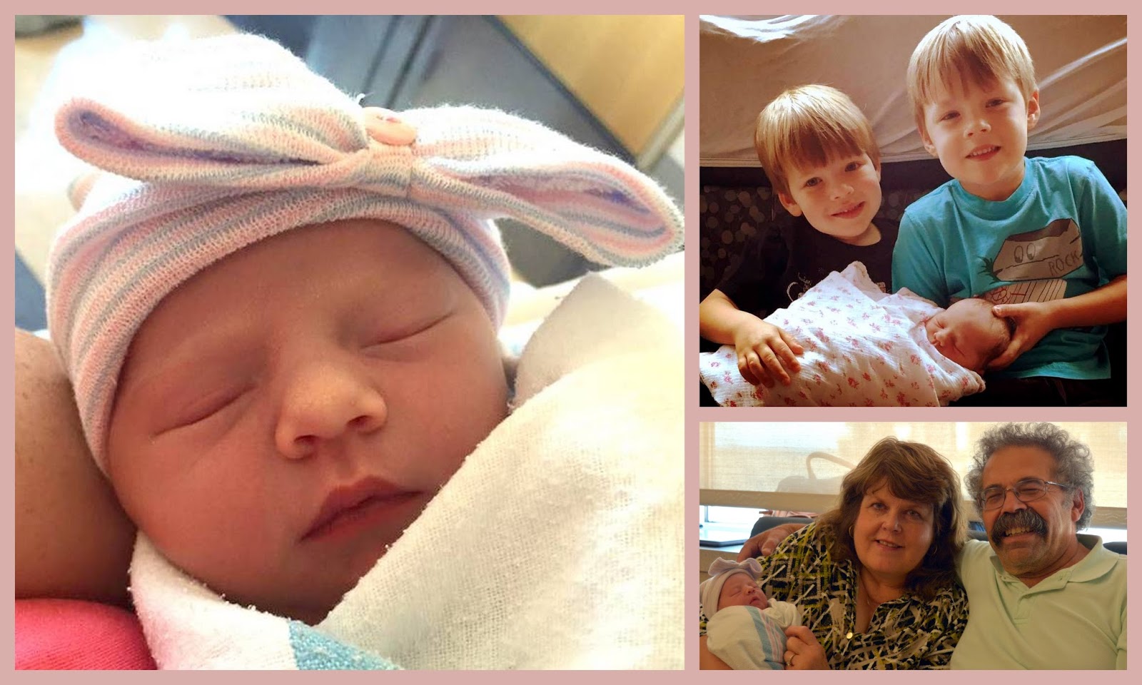 Mille Fiori Favoriti: Our New Granddaughter Has Arrived!