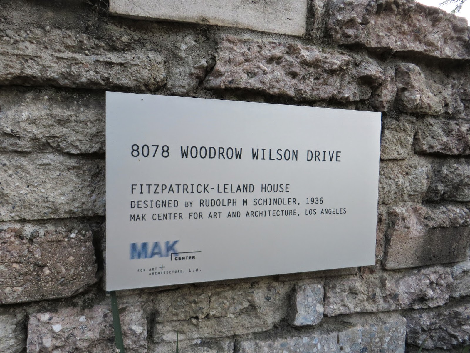 EntreVoir: Fitzpatrick-Leland House (1936) - Rudolph Michael Schindler