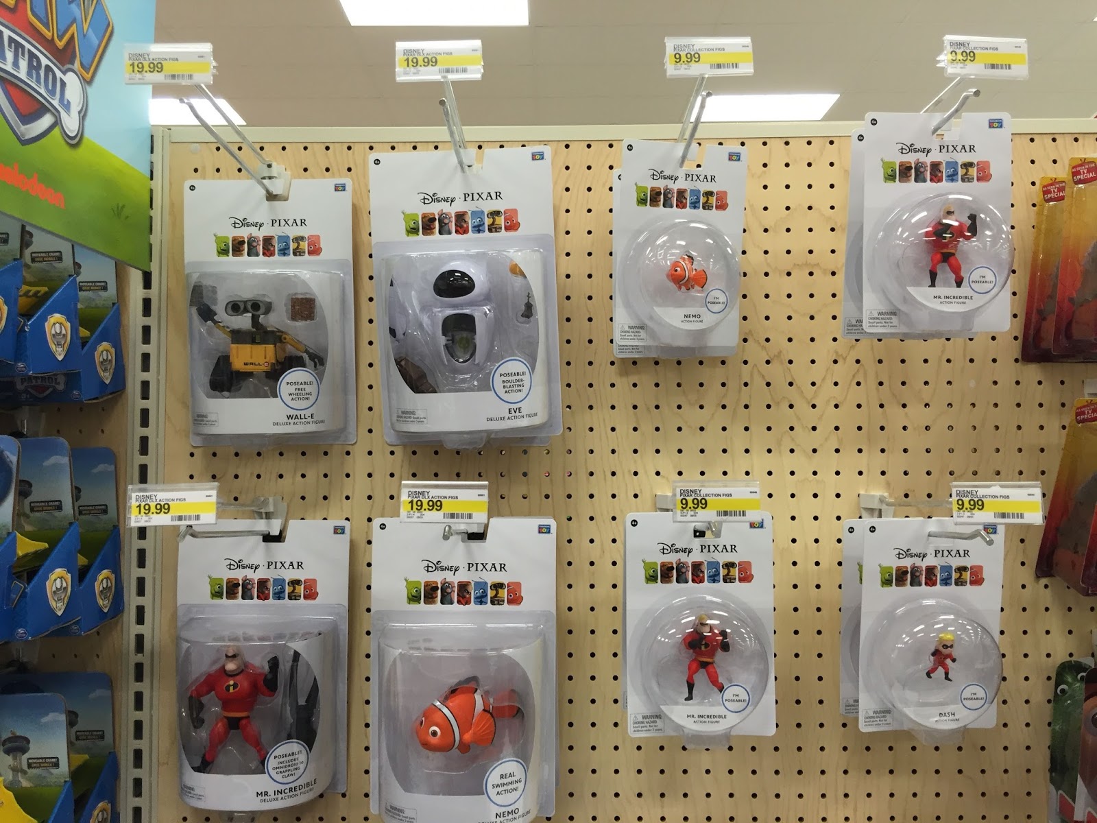 Disney Musings: Disney Pixar Poseable Toys at Target