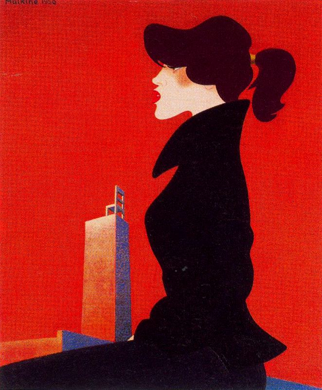 Painting of Georges Malkine artist, Georges Malkine paintings