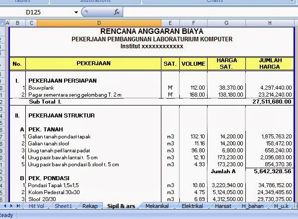 KUMPULAN RAB DAN GAMBAR BANGUNAN SEKOLAH: KUMPULAN RAB DAN GAMBAR ...