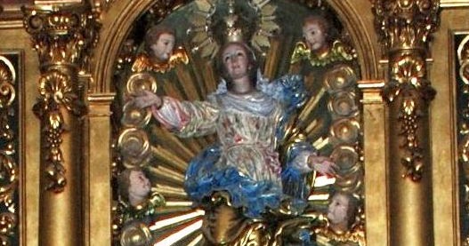 Goigs en honor de Maria Assumpta. Salitja (La Selva, Girona).