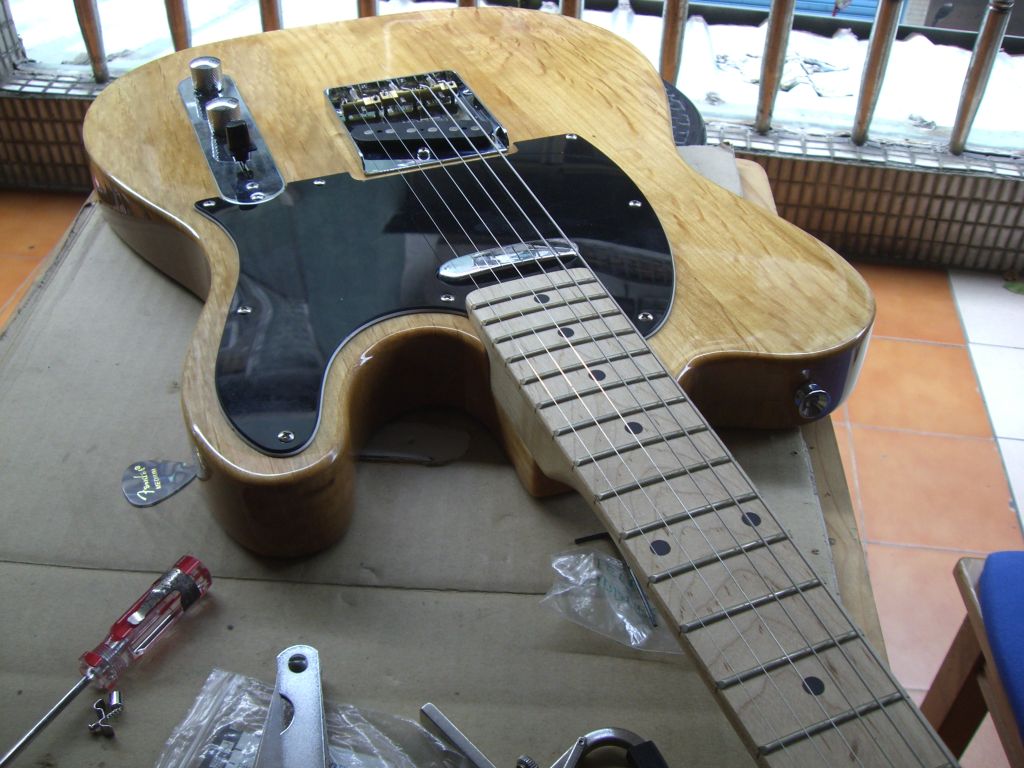 Making a Telecaster out of parts (also known as a “Tele Partscaster ...