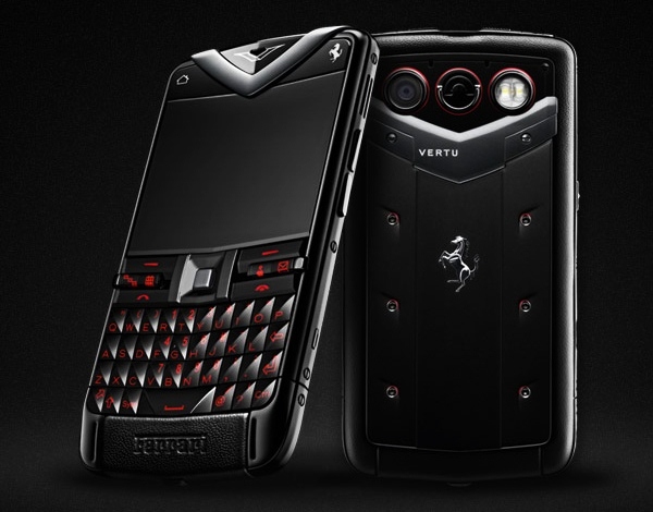 Vertu Constellation Quest Ferrari smartphone- inspired by the Ferrari ...