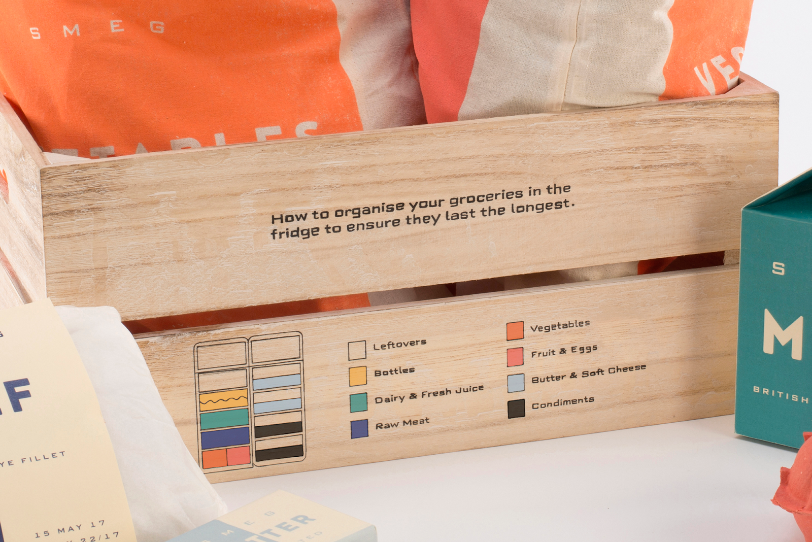 Smeg x Ocado Colour Coded Packaging (Student Project) on Packaging of ...