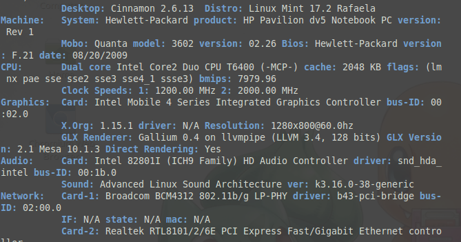 Linux Mint GUI linux-mint-gui