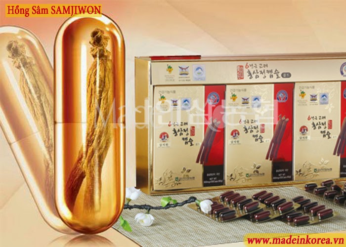 Hồng sâm viên nhộng 180 viên