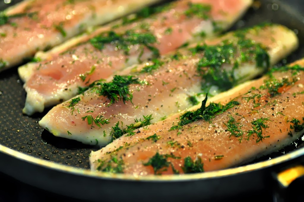 Gebratenes Saiblingsfilet mit Kohlgemüse - Kubiena - Kochblog